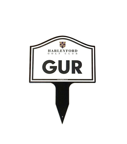 Single Spike Sign | Day Links - Golf