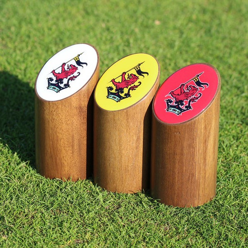 Upright Stumpy Iroko Tee Marker | Day Links - Golf