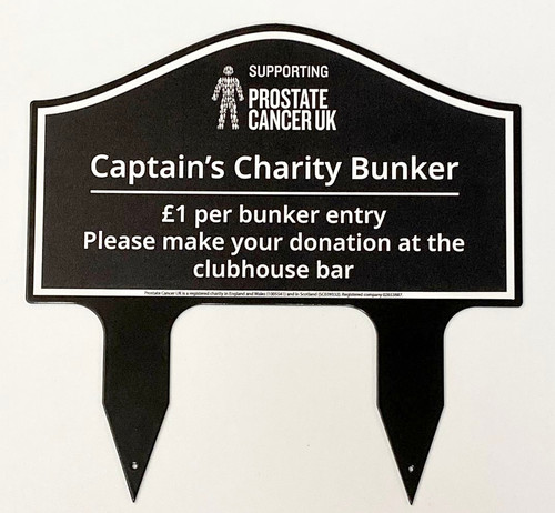 Captains Charity Sign | Day Links - Golf