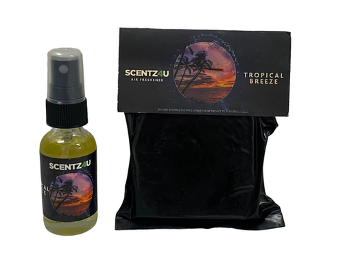 SCENTZ4U Air Freshener Brick Combo| Tropical Breeze | Dr. D'tail