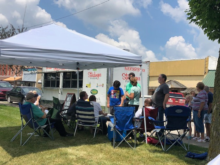 Sunken Park lunch a hit