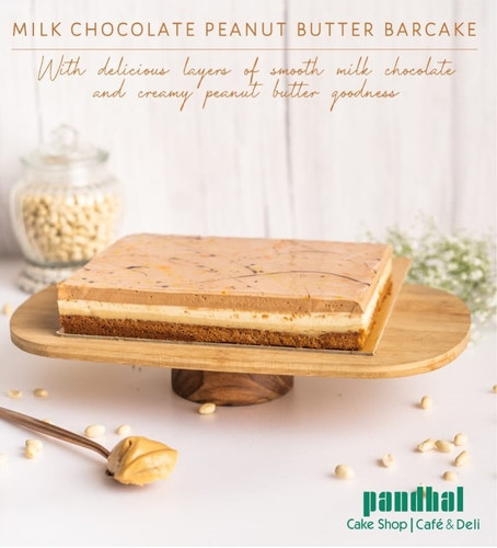Peanut Butter Milk Chocolate cake | Pandhal Cake Shop