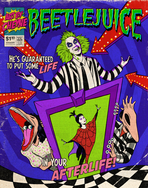 Art by Cheyne | Pop Culture Comic Book Art