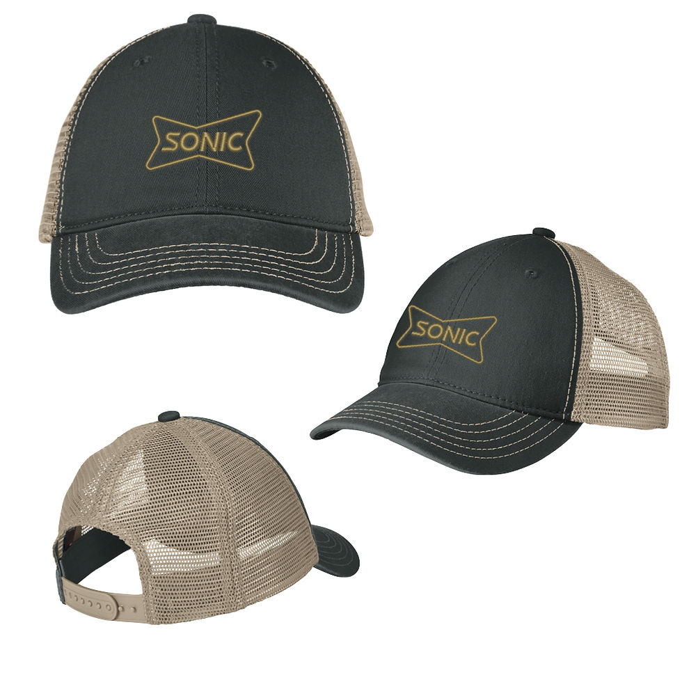 DT630 DISTRICT SONIC SUPER SOFT MESH BACK CAP | Sonic Apparel