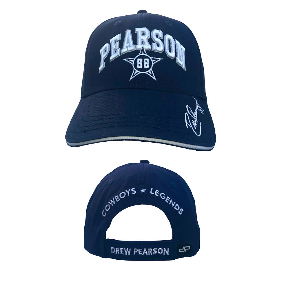 Drew Pearson 3D Signature Cap | Cowboys Legends