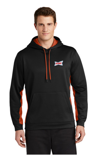 ST235 SONIC SPORT-TEK COLORBLOCK PRO HOODED SWEATSHIRT | Sonic Apparel