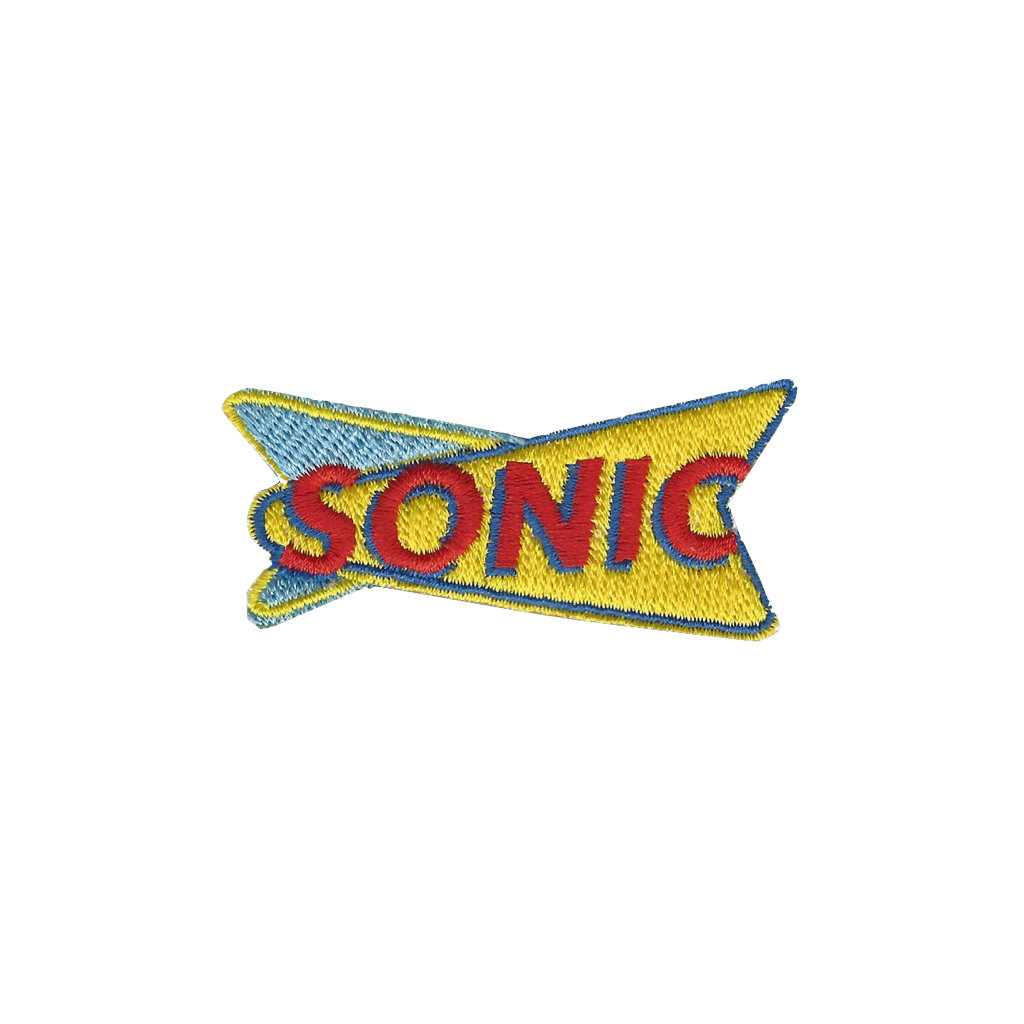CLASSIC SONIC LOGO EMBROIDERY