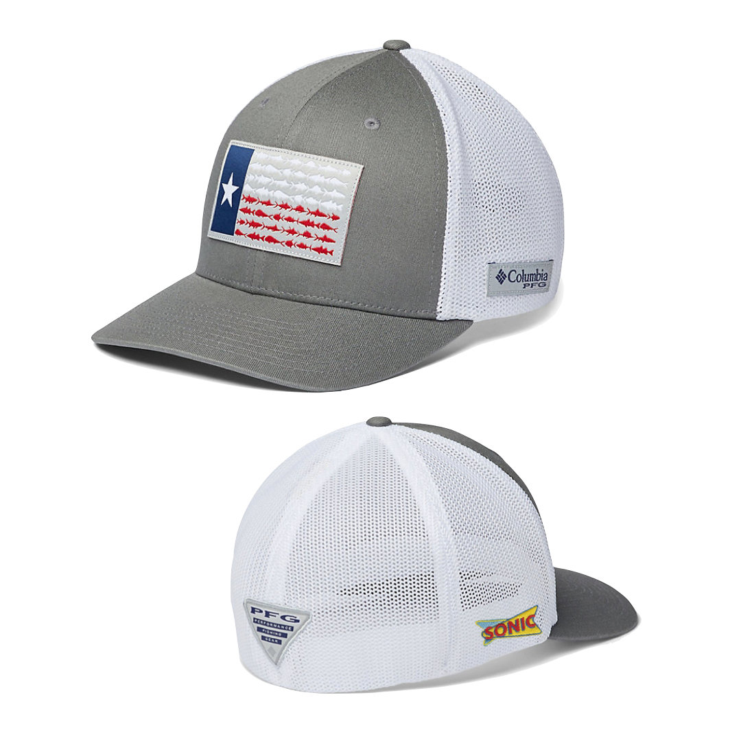 1836811 COLUMBIA PFG AMER-FISH FLEXFIT CAP | sonicmanagercc