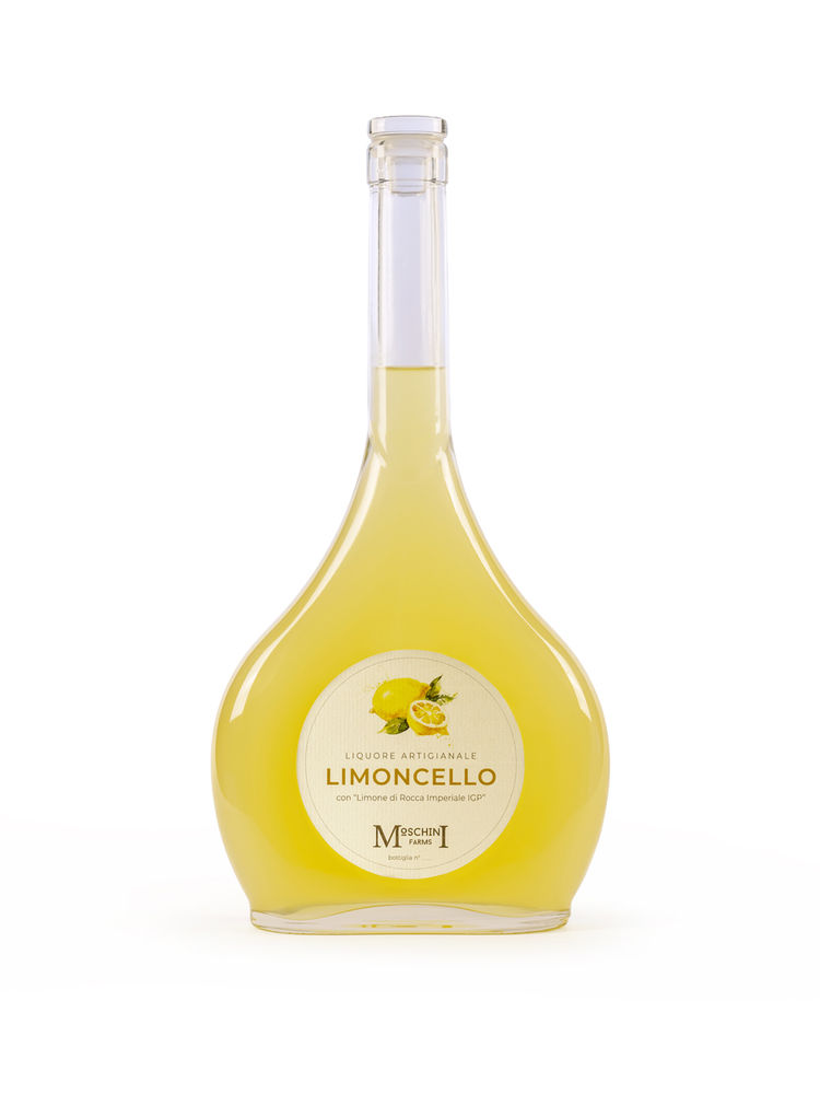Limoncello - Liquore Artigianale con "Limone di Rocca Imperiale IGP ...