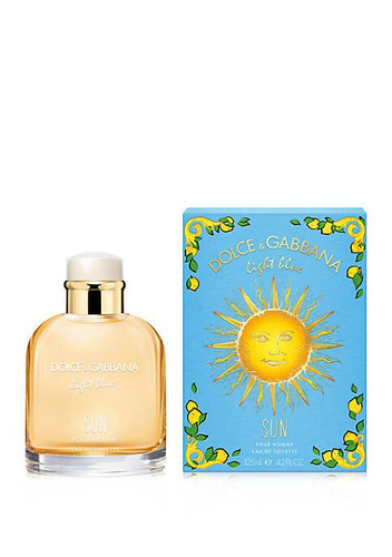 Dolce & Gabbana Light Blue Sun for Men EDT (Limited Edition) 4.2oz ...