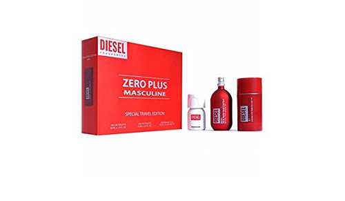 Diesel Zero Plus Masculine Special Travel Edition - 3 Piece Gift Set ...