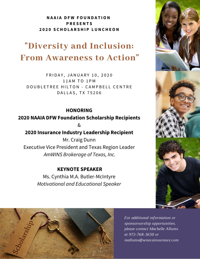 2020 Scholarship Luncheon | naaiadfw