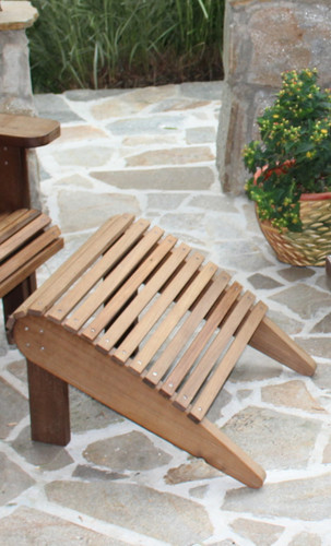 Adirondack Footrest | K Custom Designs Llc
