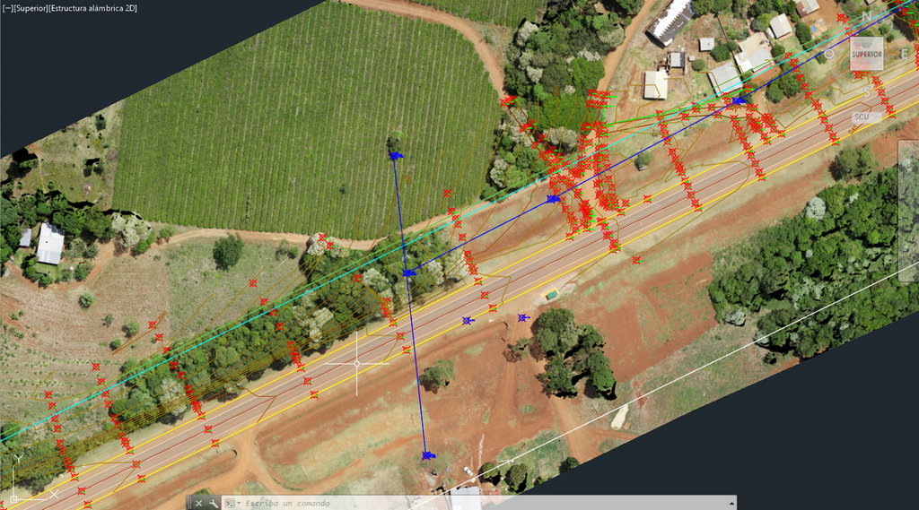 Fotogrametría aérea UAV | agrimensura del norte & metrya