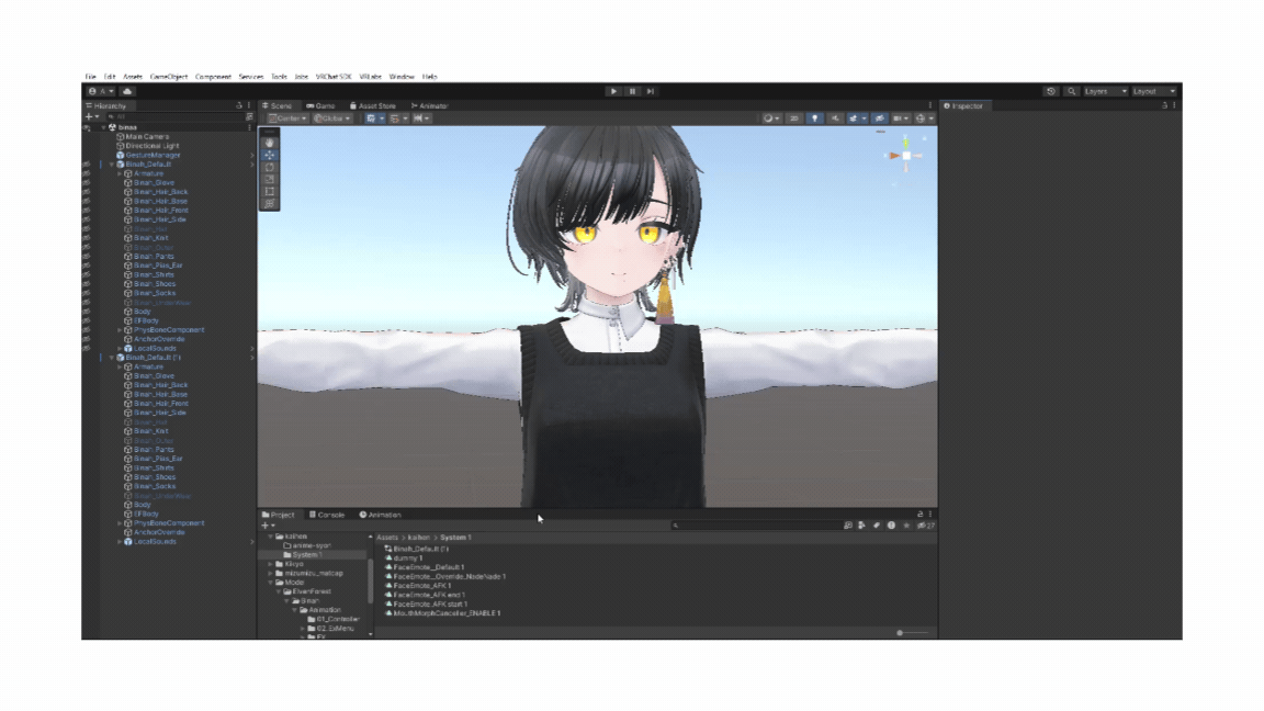 VRChatアバターの表情を手動で作成する方法｜Unityでのシェイプキー編集