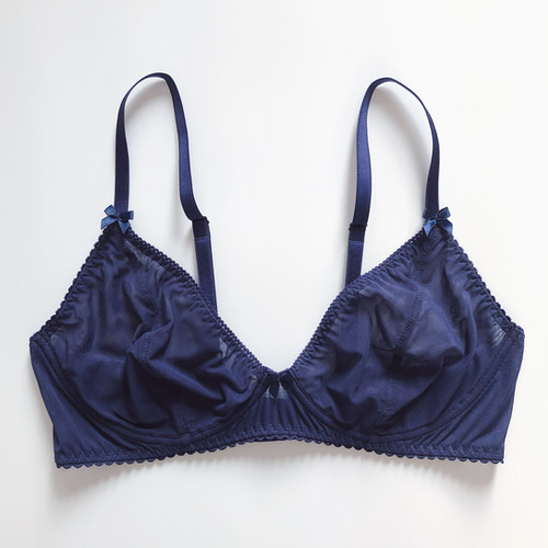 Basic Navy Blue Bra | shop