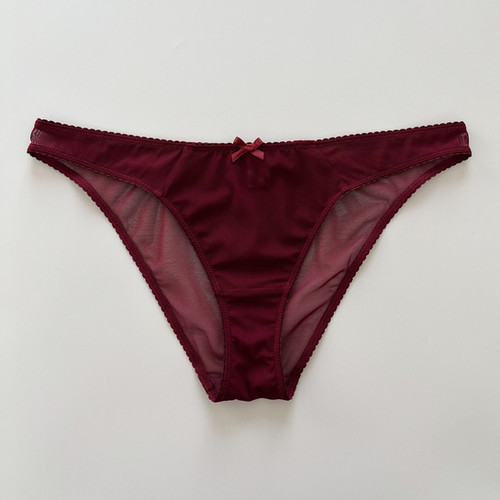 Basic Burgundy brief | shop