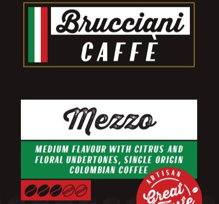 Mezzo - Colombian Supremo (Huila) | Brucciani Caffè-Coffee Roasters
