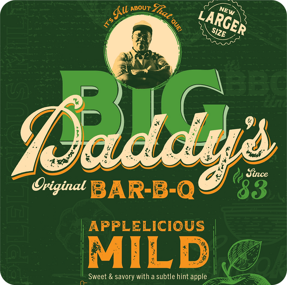 Applelicious Mild Bar-B-Q Sauce | Big Daddy's BBQ