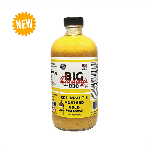 Col. Kraut's Mustard Gold BBQ Sauce | Big Daddy's BBQ