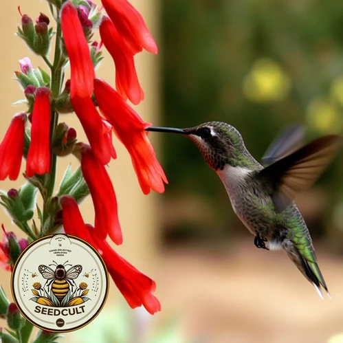 Firecracker Penstemon Seeds, Eaton's Penstemon, US Native Wildflower ...