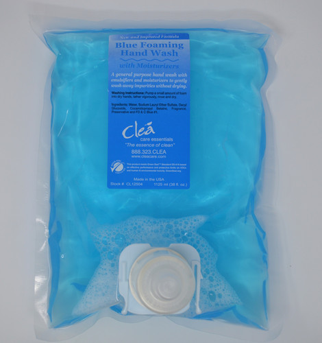 Clea Blue Foaming Hand Wash | Servall Barbados Inc