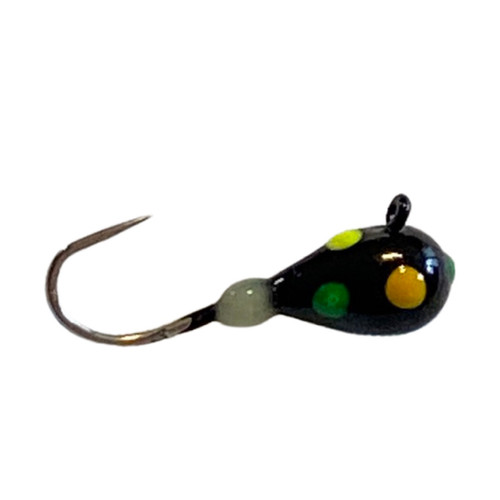 Black Wonder Bread UV Glow Tungsten Jig | Papa Bear Fishing Co