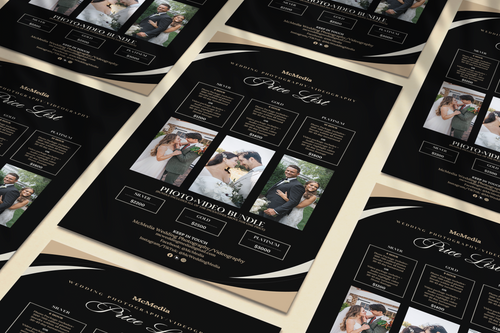 Price List Flyer (Design Only) | Tee Media