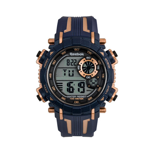 Reebok Warrior Digital Black/Black RV-WRR-G9-PNPN-WN | timepieceatelier