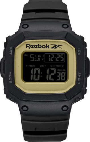 Reebok Proud Digital watch black/gold RV-POD-G9-PBPB-B2 | timepieceatelier