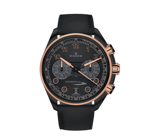 EDOX CHRONORALLY-S CHRONOGRAPH ROSE ED09503-37NRCN-NNR | timepieceatelier
