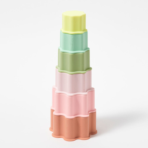 Silicone Stacking Tower Circus | Alef Store