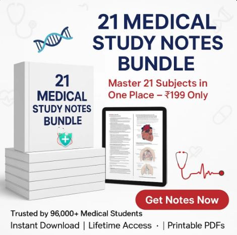 Medical Notes Bundle - 21 Subject | Money Hustle