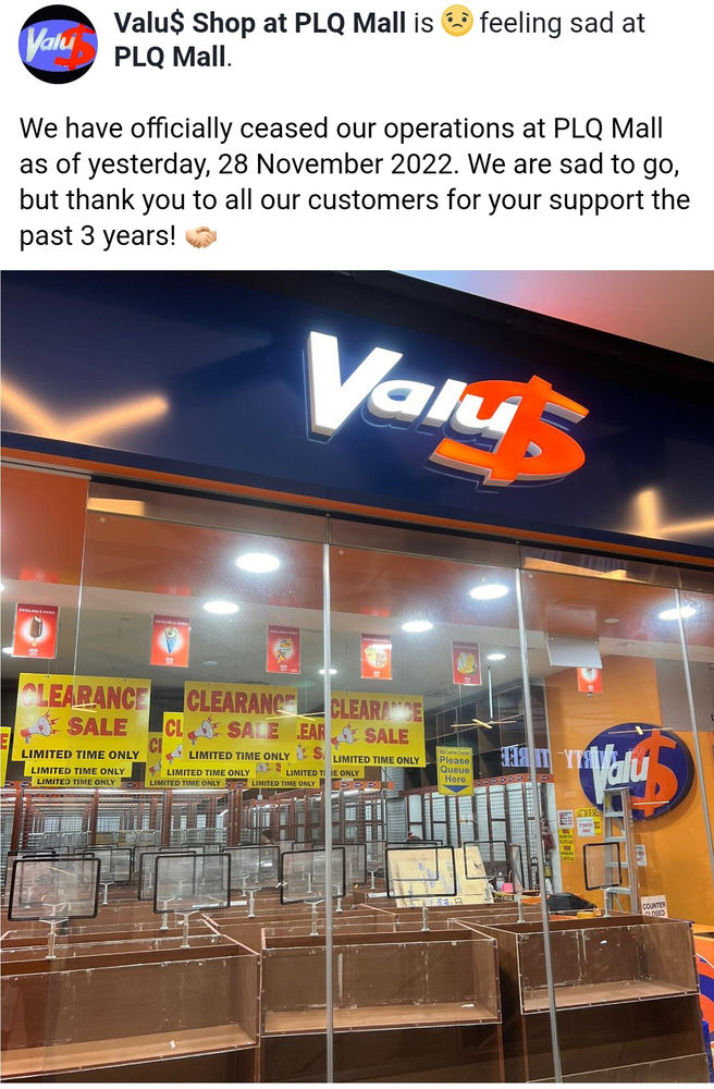 Valu$ shop has closed down! | prolific-skins
