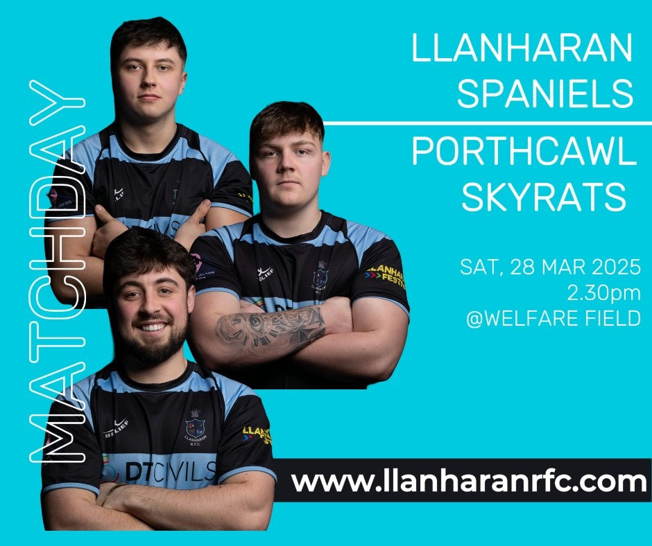 Spaniels Sqad Vs Porthcawl RFC