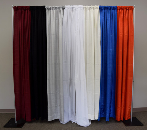 Pipe & Drape 8' Royal Blue | Herriott's Rentals