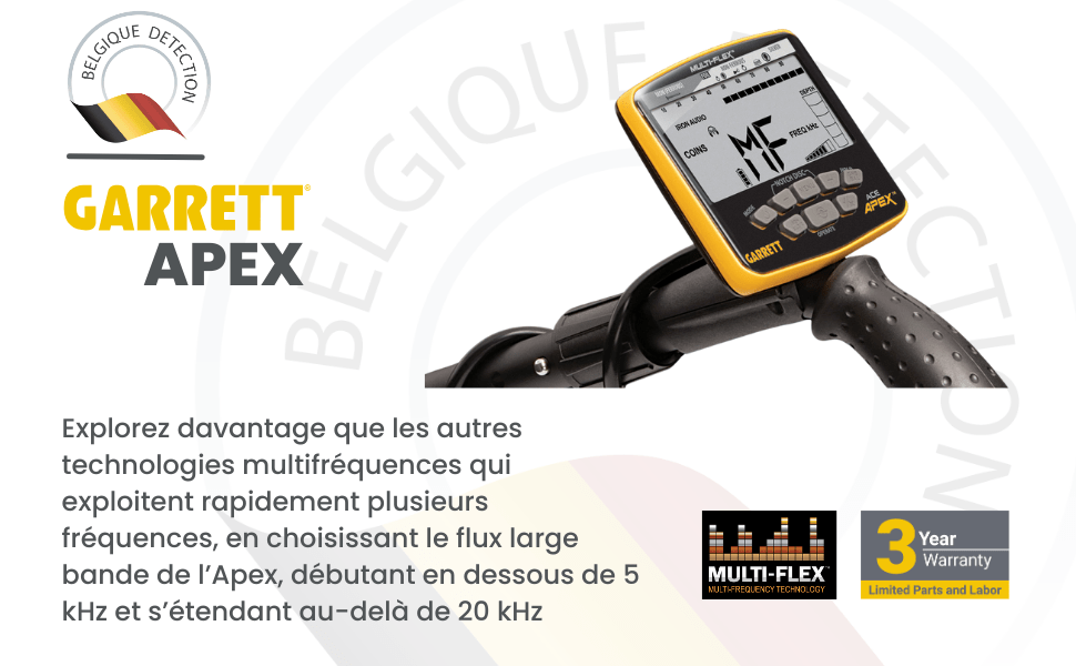 Gold Detektor Munissez Le Garrett Apex Du Disque Raider De 22x28 Cm ...