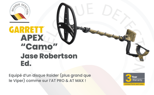 Garrett APEX Camouflage Jase Robertson Signature Edition | Belgique ...