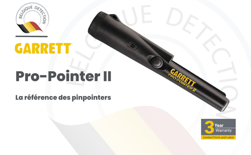 Pinpointer Garrett Pro-Pointer II robuste | Belgique Détection