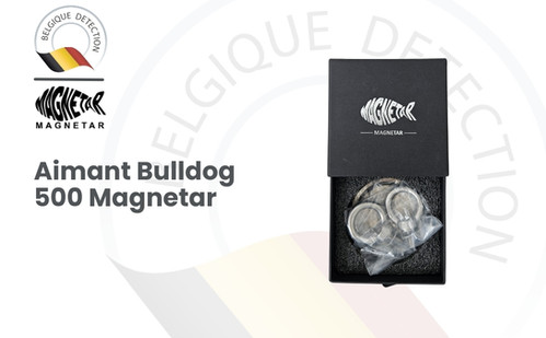 Aimant Bulldog 500 KG Magnetar | Belgique Détection