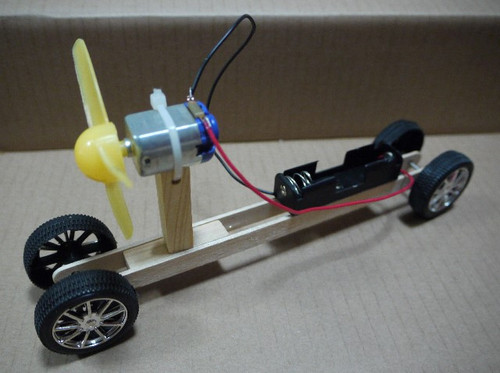 DIY MOTORISED TOY CAR KIT : LONG PROPELLER CAR | Barangshop - D'Crafts ...