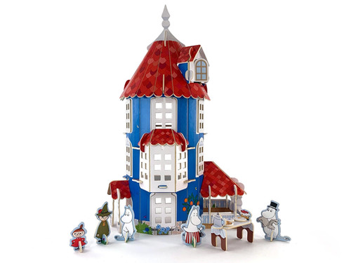 Moomin House 3D Building Playset (56 Pieces) | Slanjava Learning