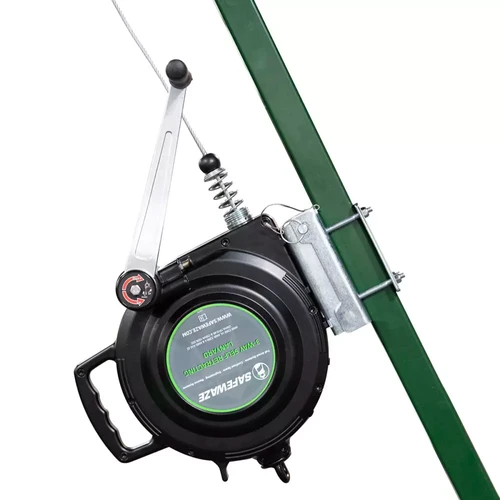 Safewaze 65ft 3-way Rescue/Retrieval SRL w/ Universal Bracket ...
