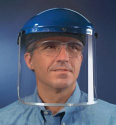 MCR Safety Headgear & Clear Face Shield Package; 103640A | Cincinnati Glove