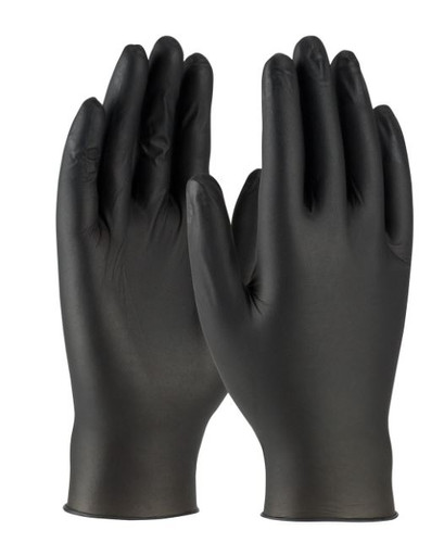 PIP Ambi-dex Axle Disposable 4mil Powder Free Nitrile Glove w/Texture ...