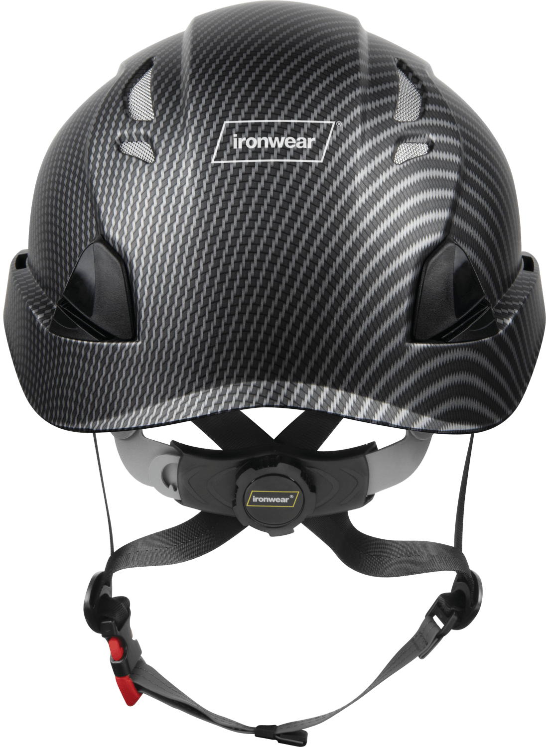 Ironwear Raptor 3976 Graphite Pattern Vented Safety Helmet; Type II ...