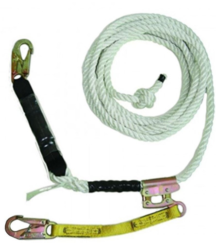 Guardian Polydac 100' Rope Vertical Lifeline Assembly | Cincinnati Glove