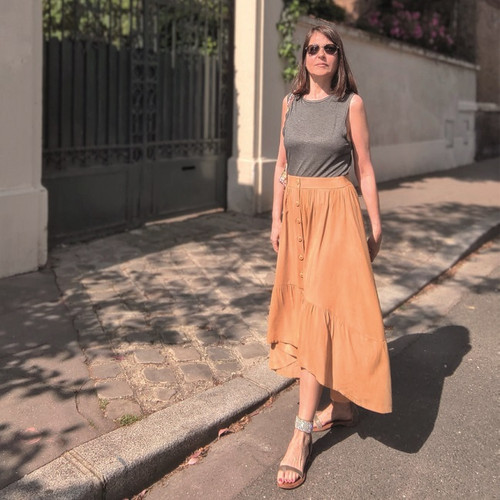 PATRON DE COUTURE JUPE BOHÈME SIMONETTA | Bertina Paris