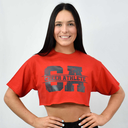 Cheer Athlete Cropped Tee | flycheergear