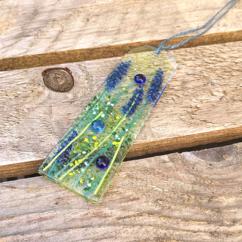 Wildflower: Allium and Lupine hanging | aldersonglass